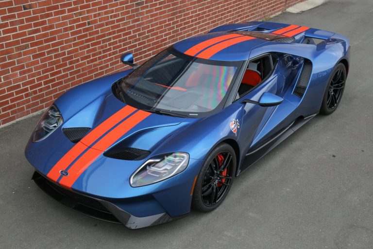 Will This Blue And Orange 2018 Ford GT Cross The $1 Million Mark ...