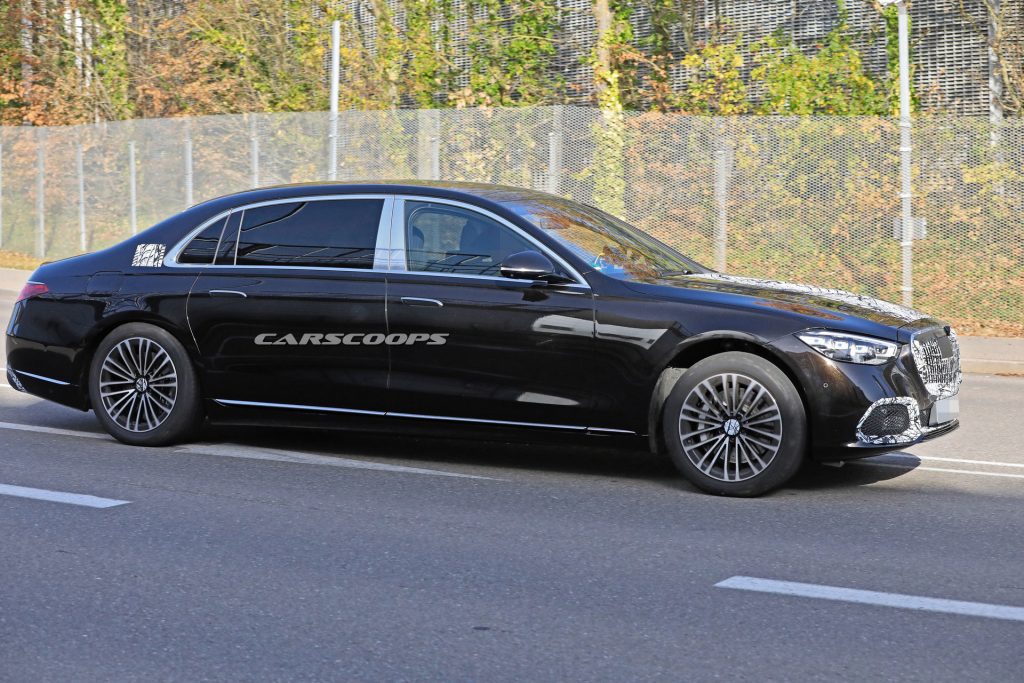 2021 Mercedes-Maybach S-Class Spotted Virtually Undisguised, Could ...