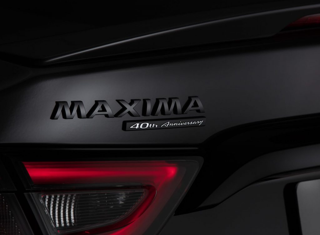 2021 Nissan Maxima More Expensive, New 40th Anniversary Edition Tops ...