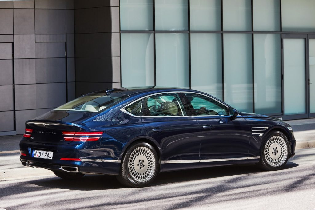 Check Out Every Detail Of The 2021 Genesis G80 In This Huge Image ...