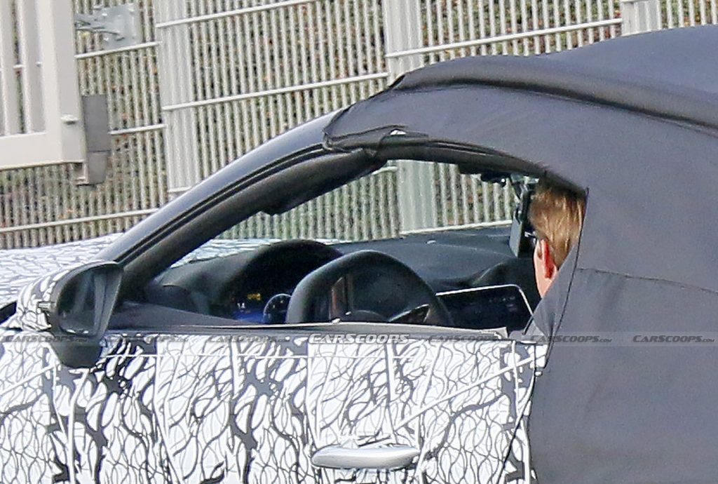2021 Mercedes-AMG SL Reveals More Of Itself In New Spy Shots, Including ...