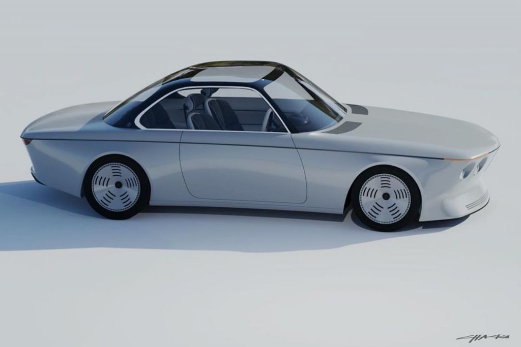 BMW EV9 Design Study Takes The E9 Coupe Into The Electric Age | Carscoops