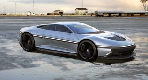 This Modern-Day Take On The DeLorean DMC-12 Is A Futuristic EV Wrapped ...