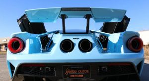 Light Blue 2018 Ford GT Has Already Attracted Bids 40% Over Its ...
