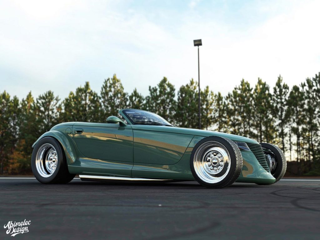 This Plymouth Prowler Render With A Reshaped Body And Hellcat V8 Would ...