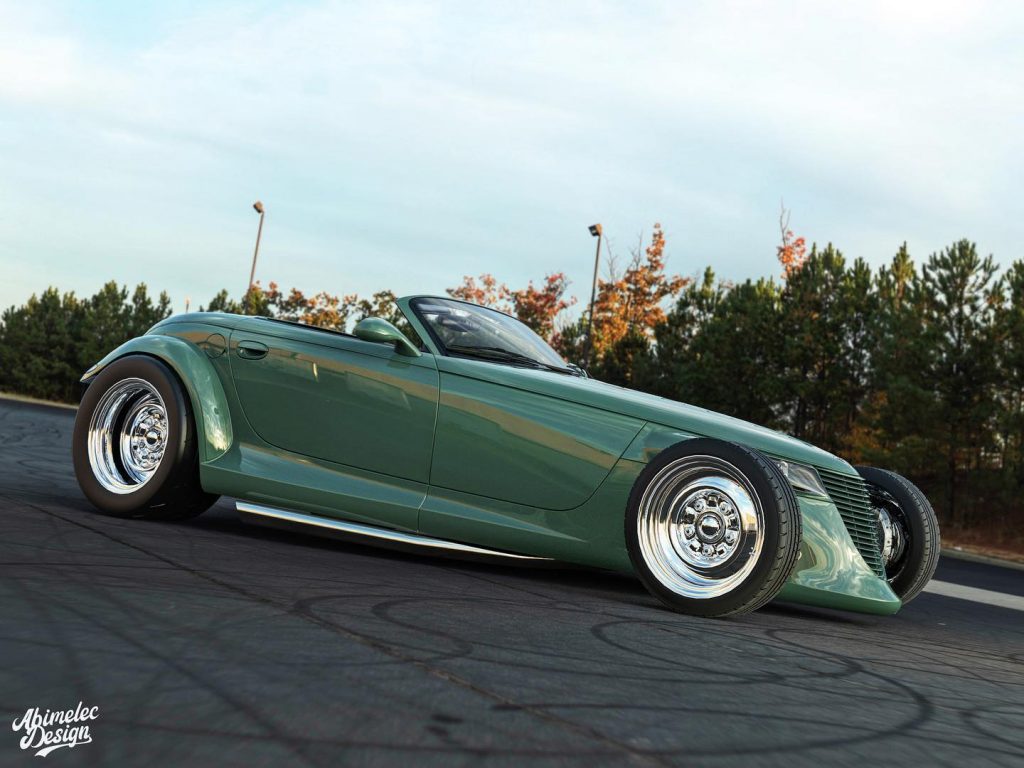 This Plymouth Prowler Render With A Reshaped Body And Hellcat V8 Would ...