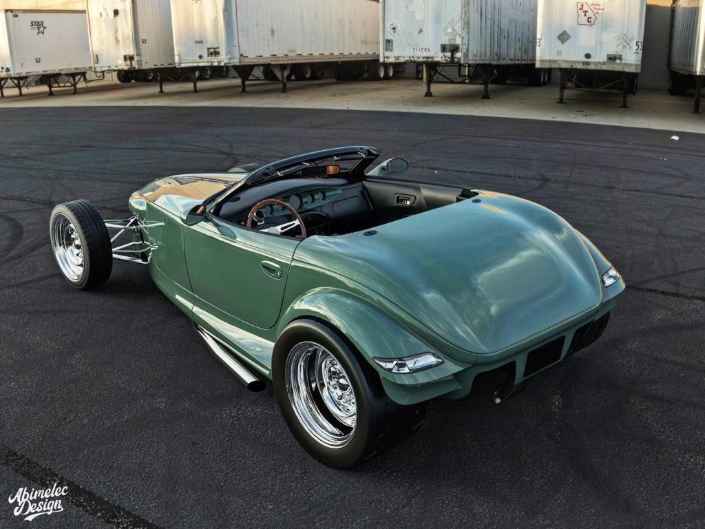 This Plymouth Prowler Render With A Reshaped Body And Hellcat V8 Would ...