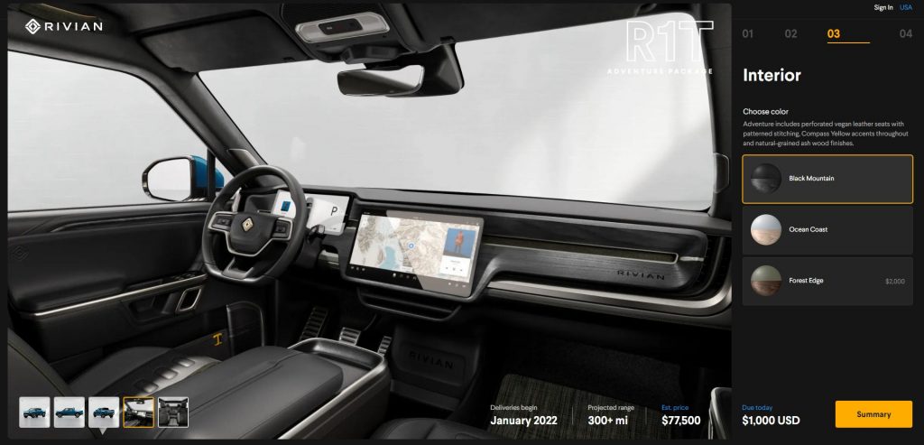 Rivian Launches R1S And R1T Configurators | Carscoops