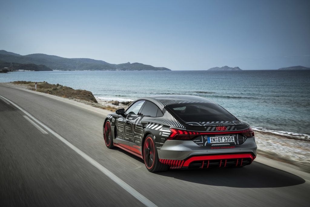 Watch Audi Unveil The New e-tron GT Electric Four-Door Coupe Right Here ...
