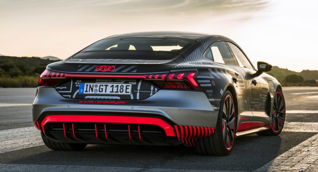 Watch Audi Unveil The New e-tron GT Electric Four-Door Coupe Right Here ...