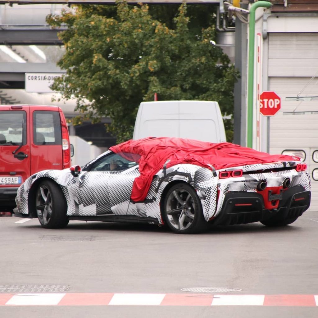 Ferrari SF90 Spider Can’t Wait For The Weather To Warm Up | Carscoops
