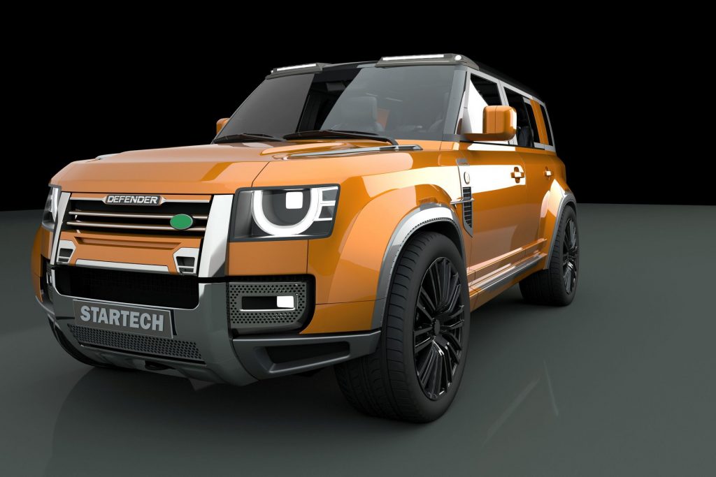 Renders Reveal All-New Land Rover Defender Mods By Startech | Carscoops