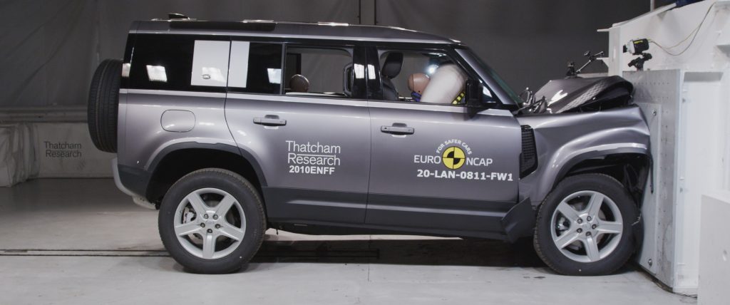 Euro NCAP Crash Tests The New Land Rover Defender, Honda e And Five ...