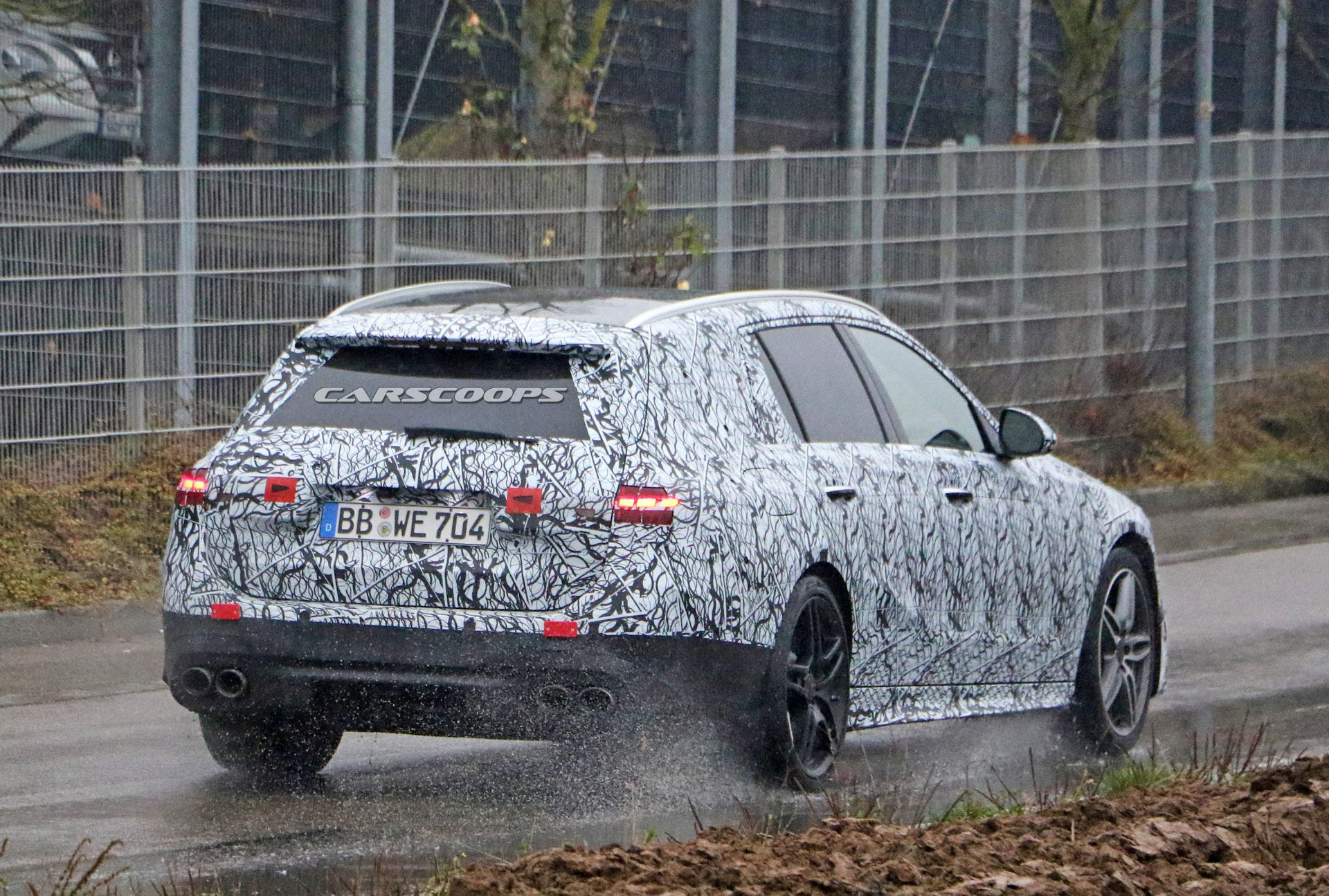 New 2022 Mercedes-AMG C53 Estate Eschews V6 For A Four-Pot Turbo ...