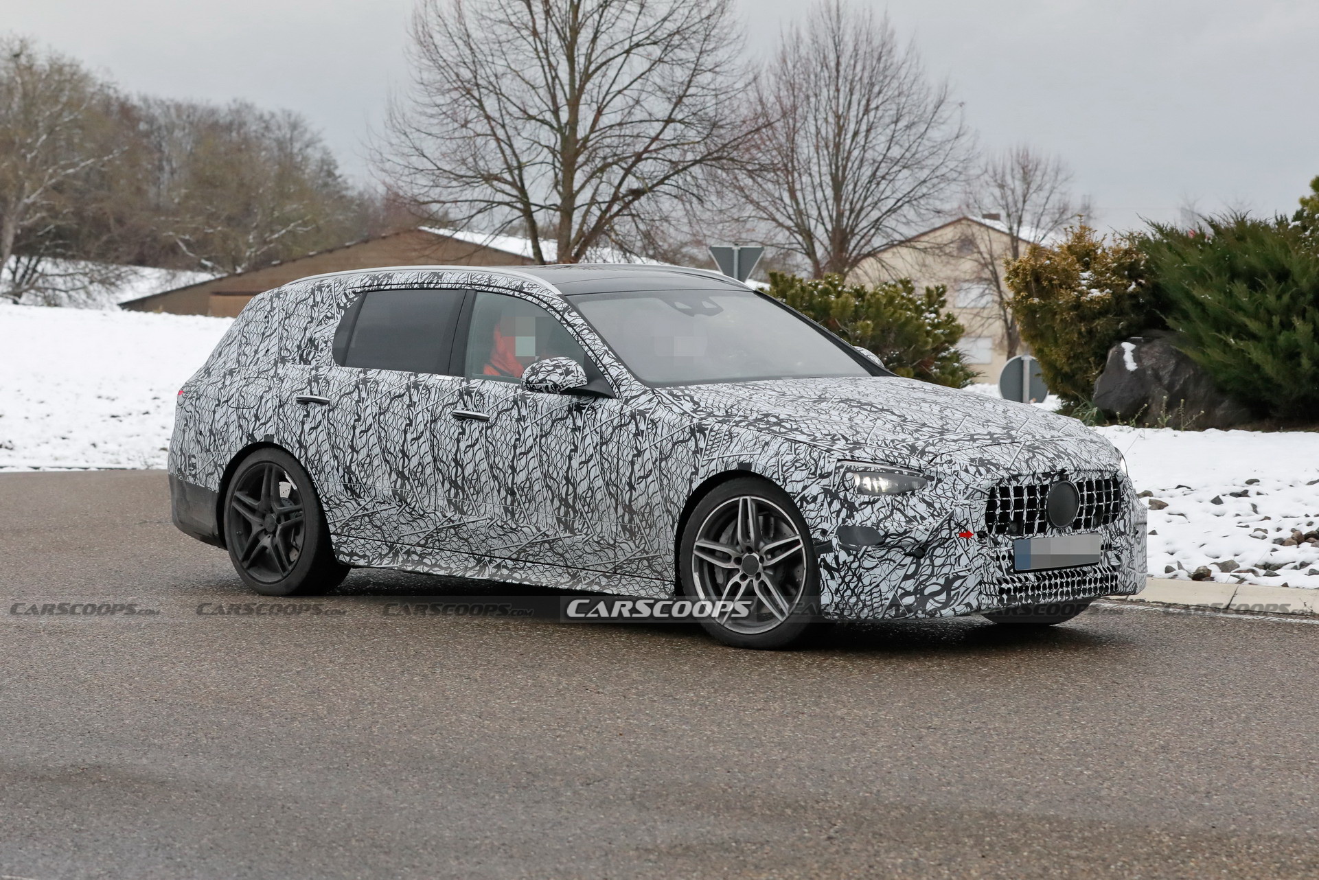 New 2022 Mercedes-AMG C53 Estate Eschews V6 For A Four-Pot Turbo ...