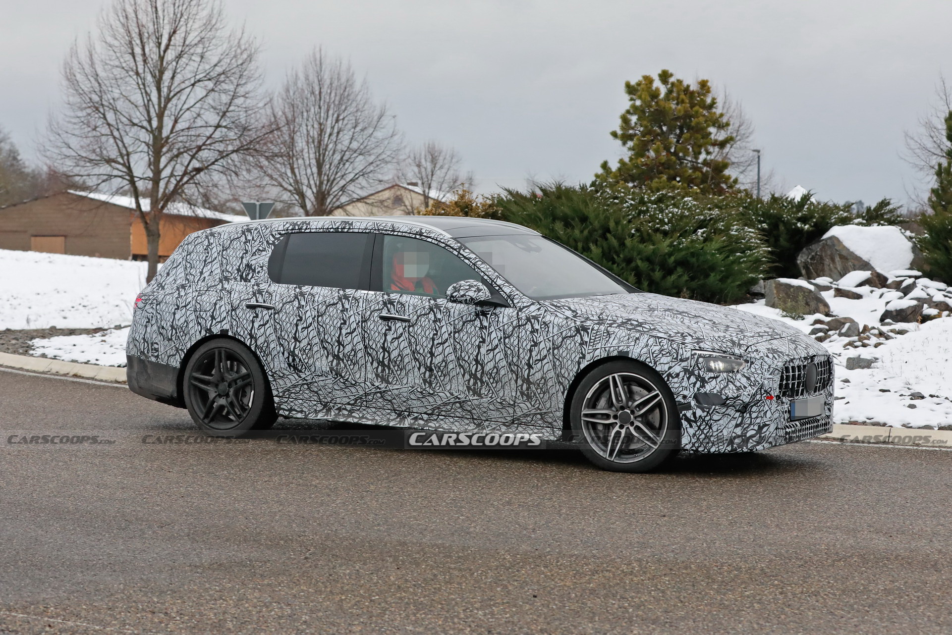 New 2022 Mercedes-AMG C53 Estate Eschews V6 For A Four-Pot Turbo ...