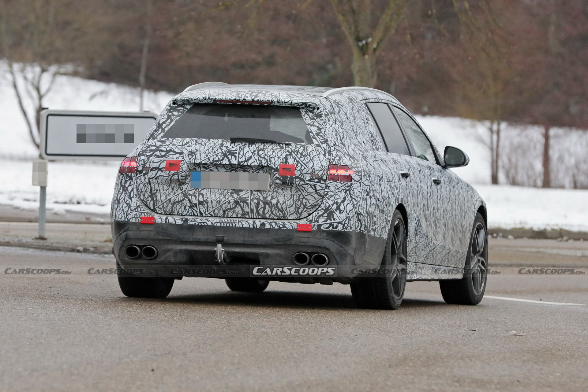 New 2022 Mercedes-AMG C53 Estate Eschews V6 For A Four-Pot Turbo ...