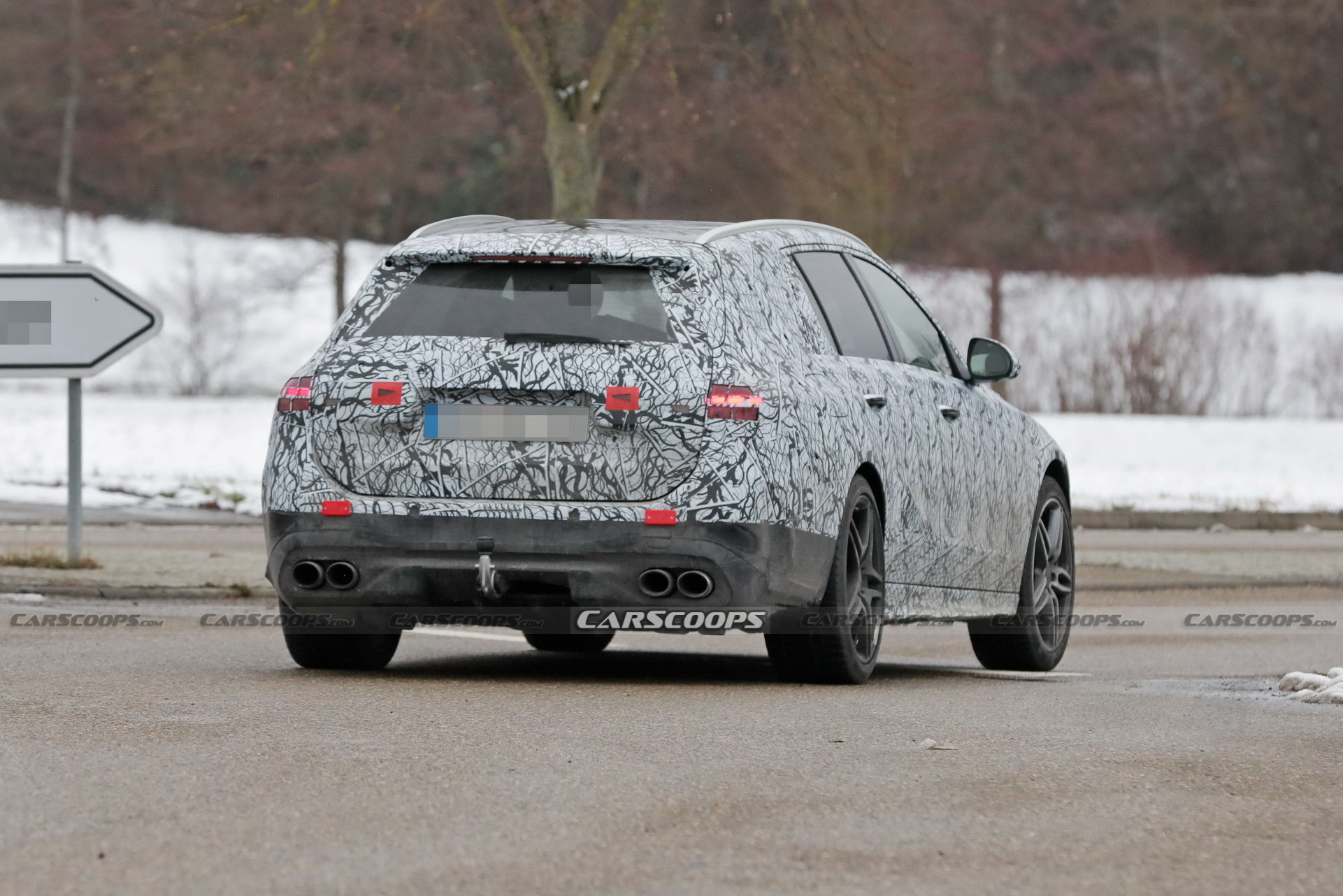 New 2022 Mercedes-AMG C53 Estate Eschews V6 For A Four-Pot Turbo ...