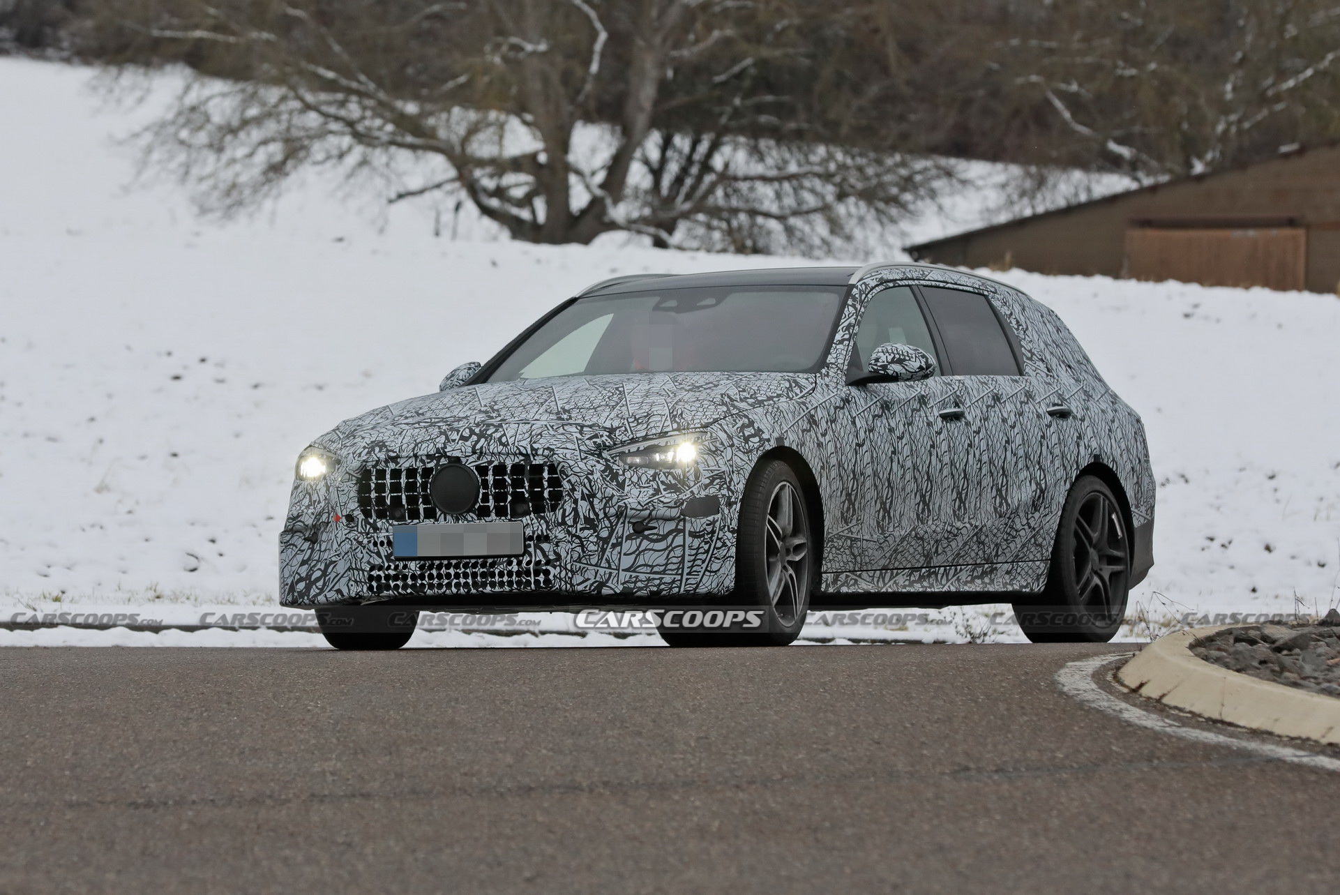 New 2022 Mercedes-AMG C53 Estate Eschews V6 For A Four-Pot Turbo ...