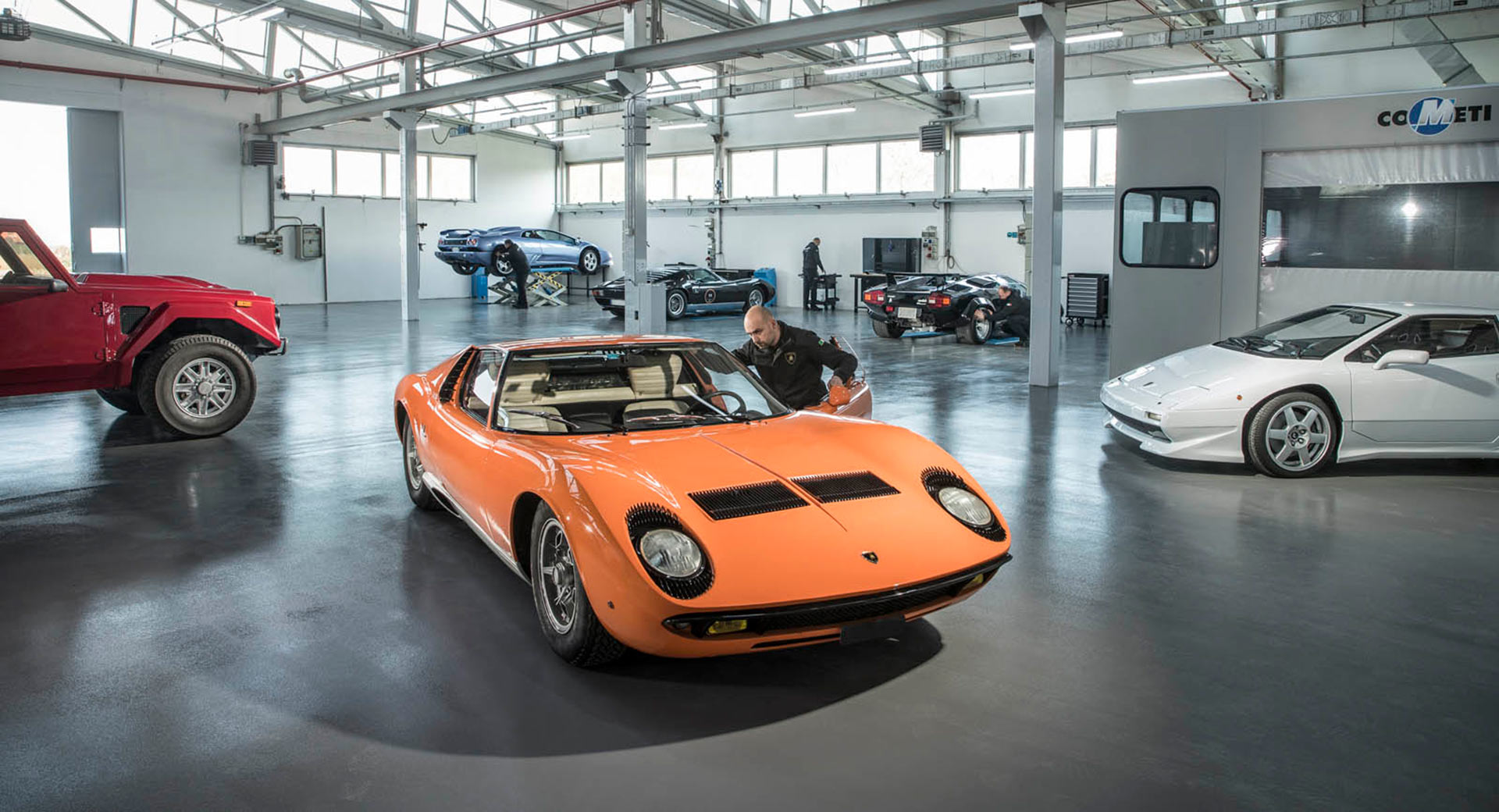 Lamborghini’s Restoration Division Believes Imperfection Is Perfection ...
