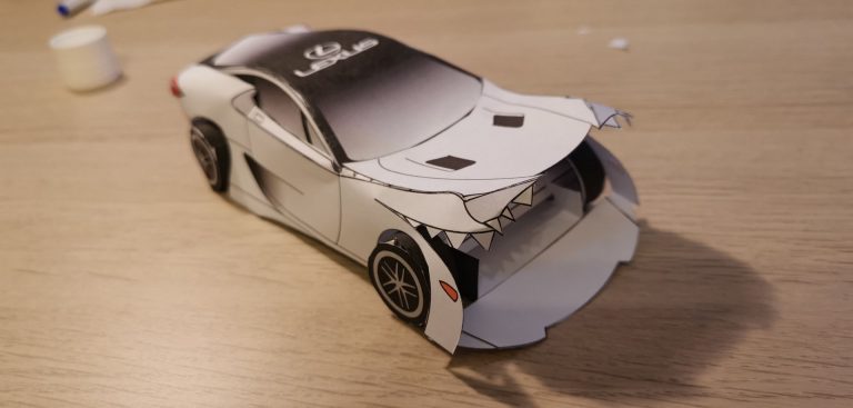 Celebrate 10 Years Of The Lexus LFA By Making Your Own Paper Scale ...