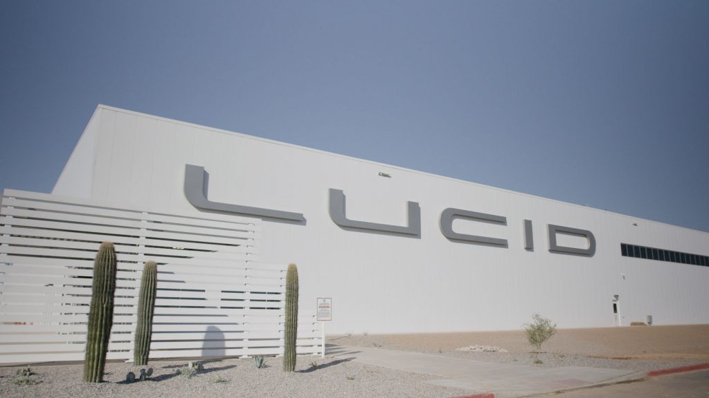 Lucid Reaches Major Construction Milestone At Arizona Factory | Carscoops