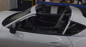 Toyota GR Supra Sport Top Loses Its Roof In Latest Teaser Video | Carscoops