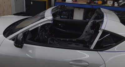 Toyota GR Supra Sport Top Loses Its Roof In Latest Teaser Video | Carscoops