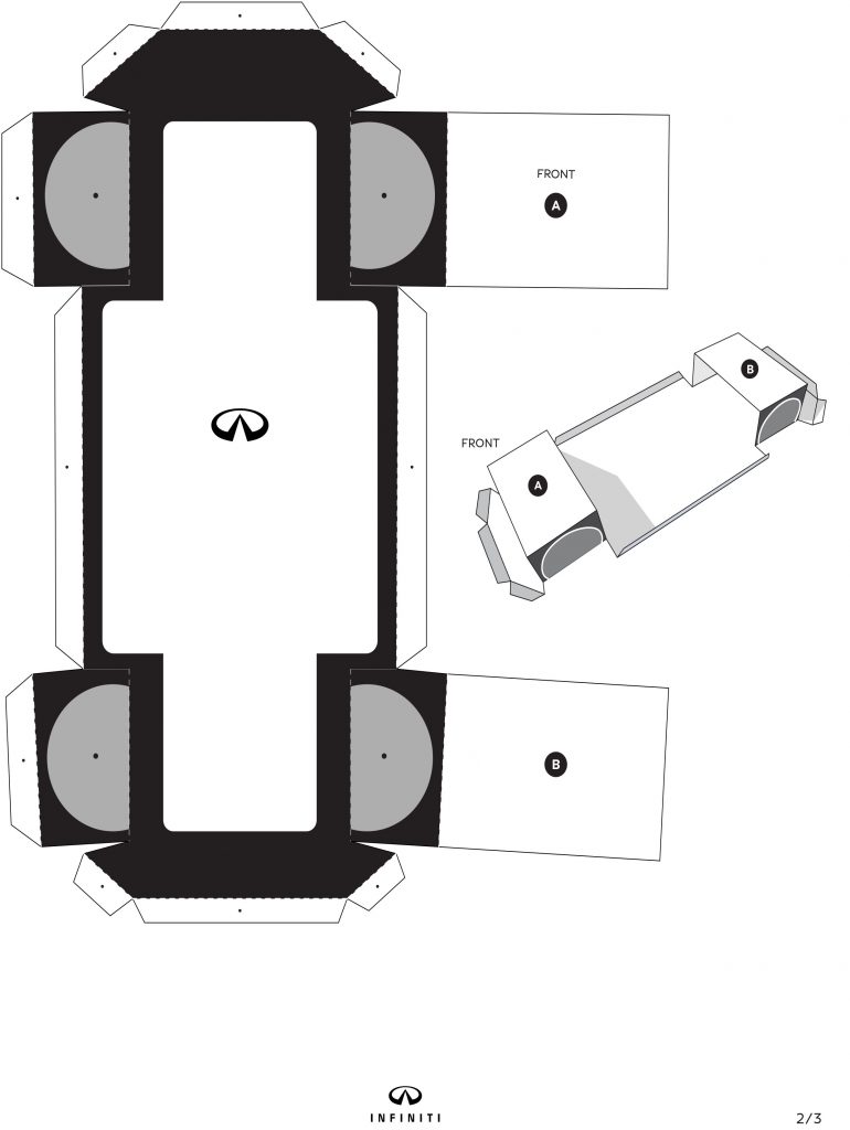 Build Your Very Own 2022 Infiniti QX55 Cargiami Paper Model | Carscoops