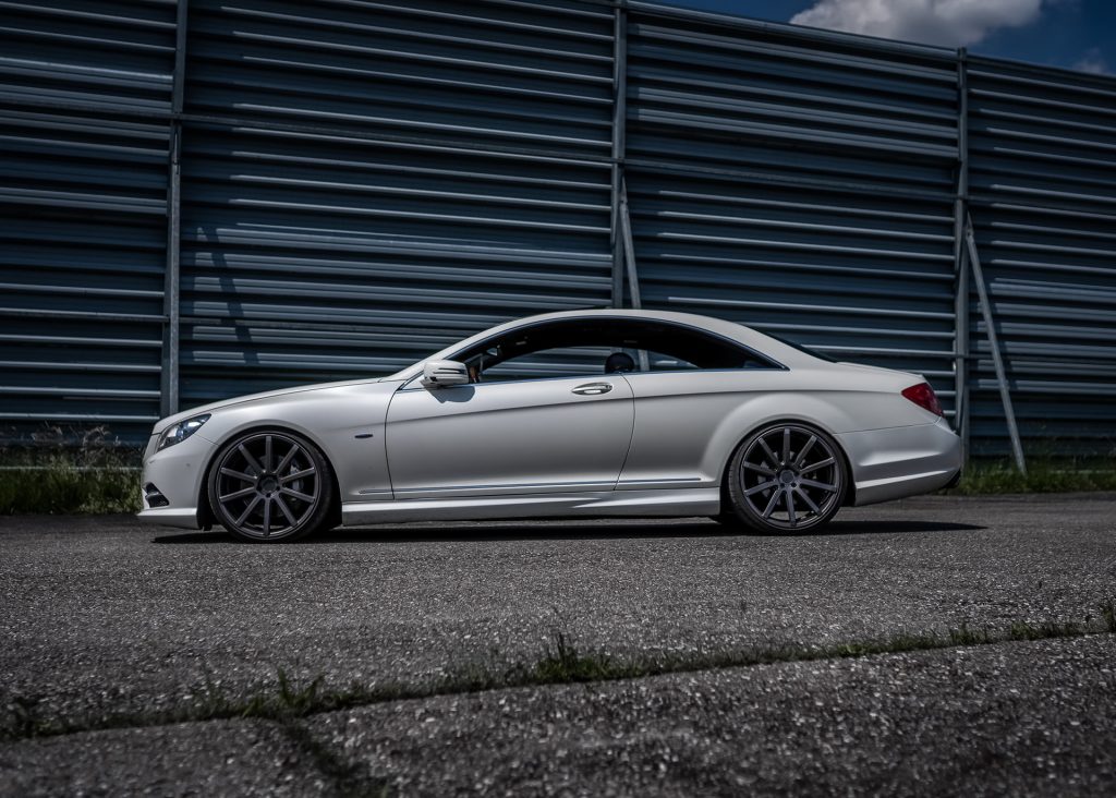 Mercedes-Benz CL 500 Gets A Revamp With Revised Stance, New Wheels ...