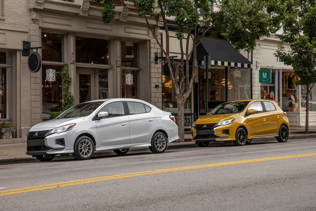 Facelifted Mitsubishi Mirage Arrives In America With A Host Of ...