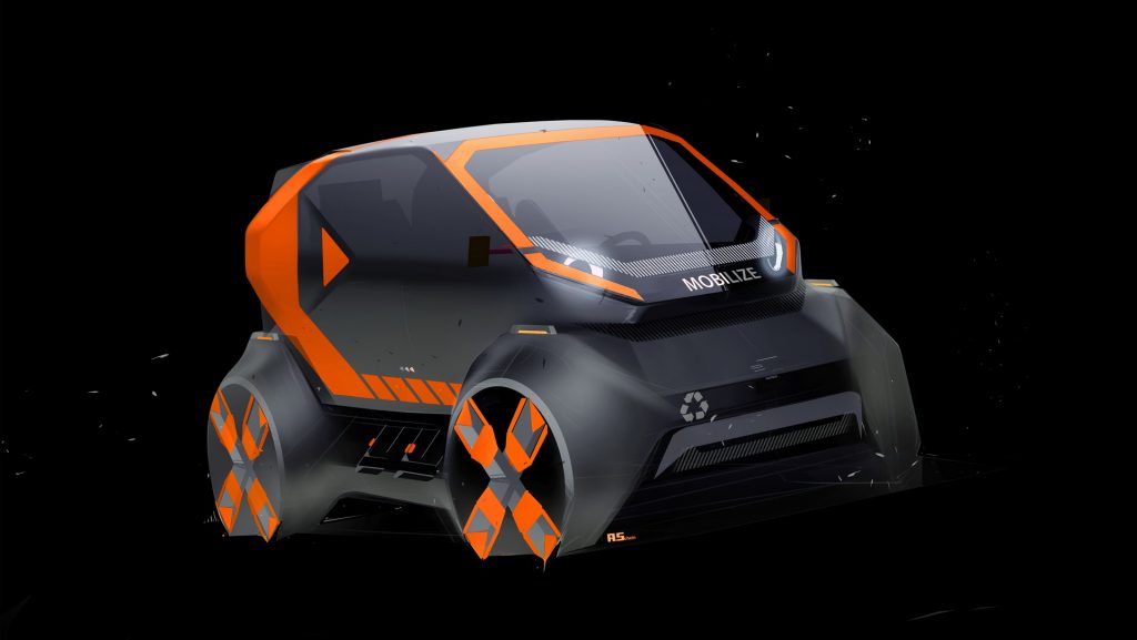 Renault Debuts New Mobilize Brand With Tiny EZ-1 Electric Two Seater ...