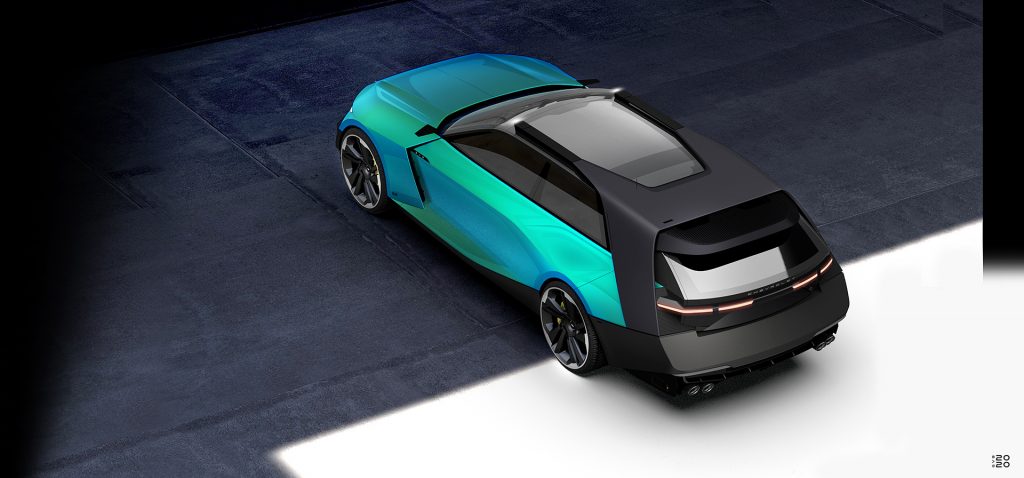 A GM Intern Designed This Chevy Caravan SS, A Modern Coupe-Wagon Study ...