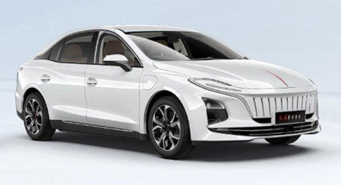 Hongqi E111 EV Surfaces Early In China With Bizarre LED Lights | Carscoops