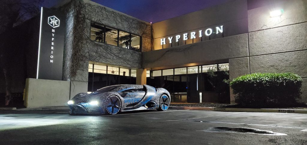 Get A Look At The Hydrogen-Powered Hyperion XP-1 As It Heads To Las ...