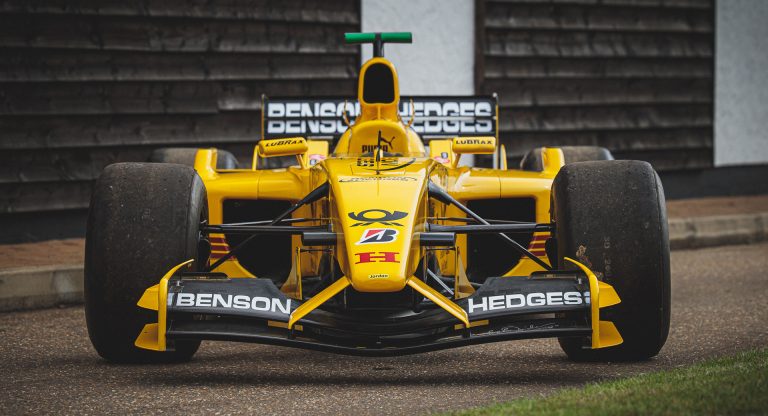 Feel Like Lewis Hamilton By Driving This Jordan F1 Car On The Track ...
