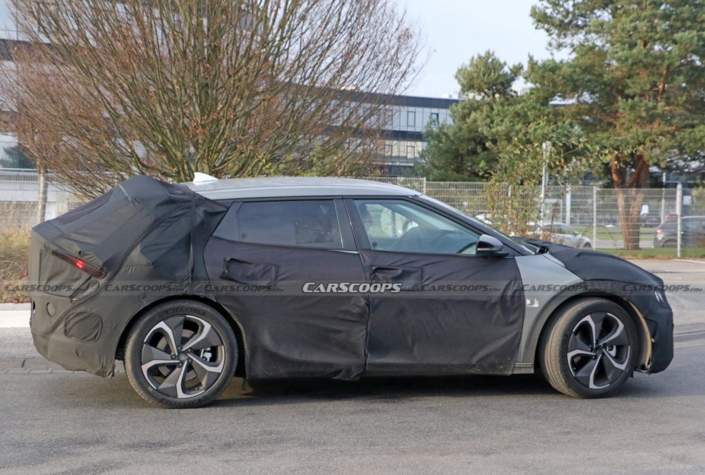 All-Electric 2022 Kia CV Spied Testing, Debut To Follow Ioniq 5 | Carscoops