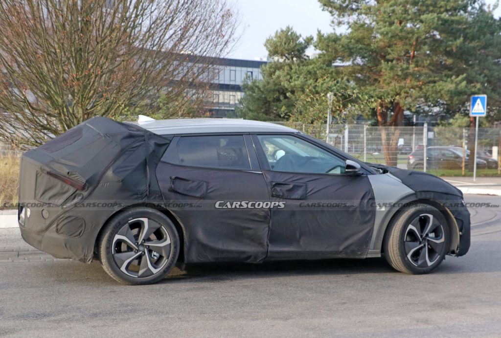 All-Electric 2022 Kia CV Spied Testing, Debut To Follow Ioniq 5 | Carscoops