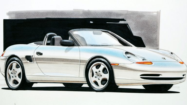 Porsche Takes A Look Back At The Original Boxster Concept | Carscoops