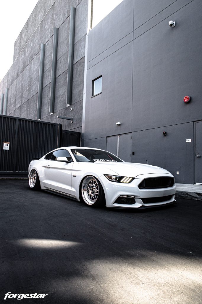 Stanced Mustang