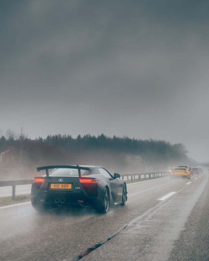 Watch The Lexus LFA Literally Blow 10 Candles Off Its Birthday Cake ...