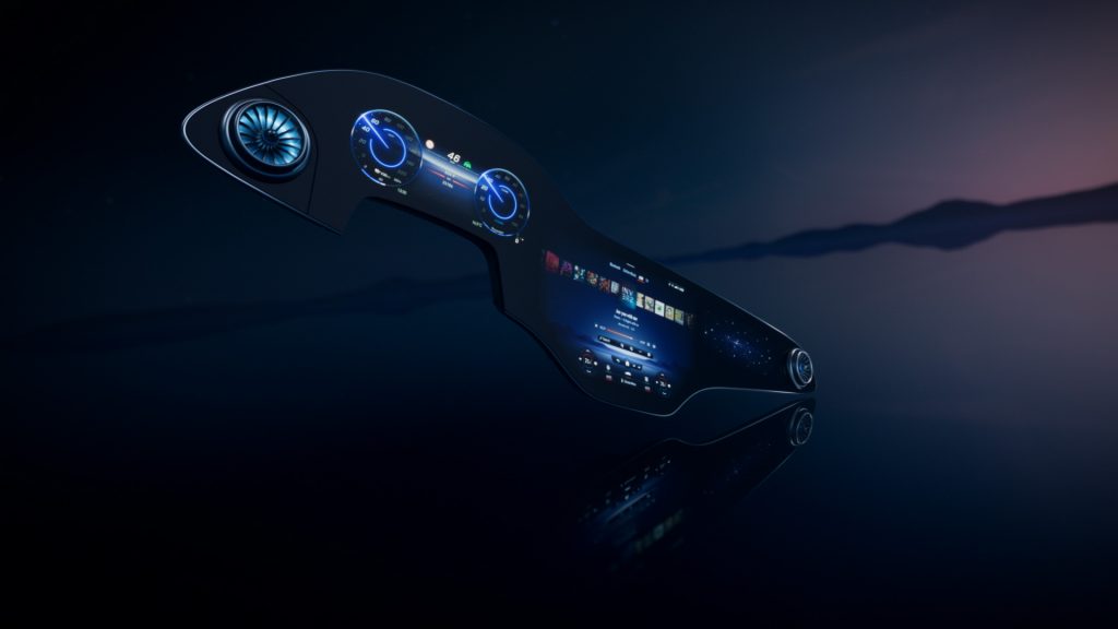 Mercedes Unveils Full Width AI-Powered MBUX Hyperscreen | Carscoops