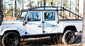 1988 Restomod Land Rover Defender 130 Pickup Will Cost You $190K ...
