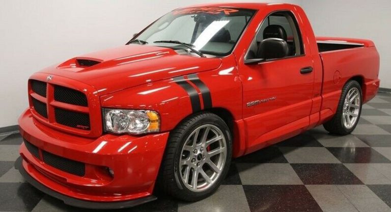 TRX Too Tame? Shift Yourself With This 11k Mile Dodge Ram SRT-10 ...