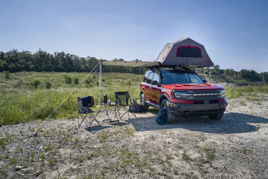 How About A Rooftop Tent For Your 2021 Ford Bronco Sport? | Carscoops