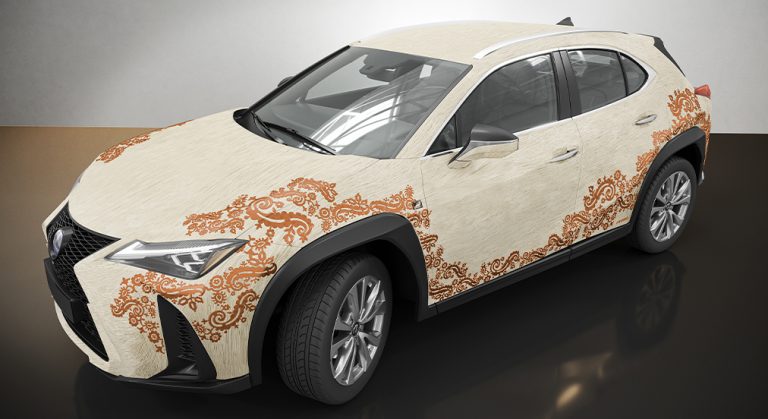 Don’t Get Any Ideas, But Lexus UX Art Car Winner Is Covered In ...