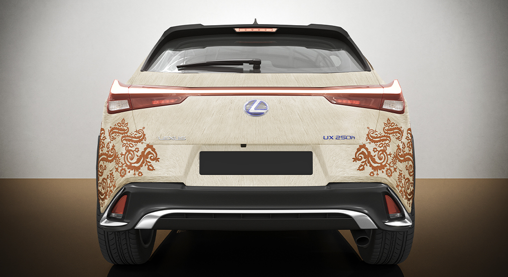 Don’t Get Any Ideas, But Lexus UX Art Car Winner Is Covered In ...