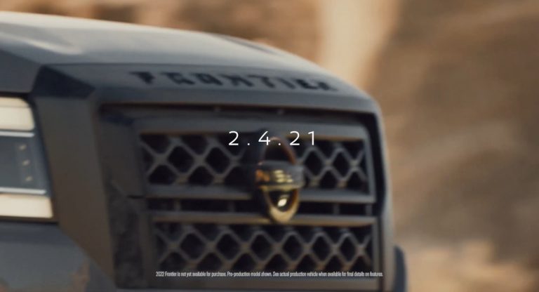 Check Out The 2022 Nissan Frontier’s Brand New Nose In Official Teaser ...
