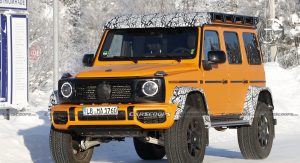 Does Bright Orange Suit The New 2022 Mercedes G-Class 4x4 Squared ...