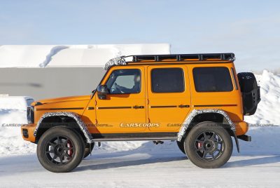Does Bright Orange Suit The New 2022 Mercedes G-Class 4×4 Squared ...
